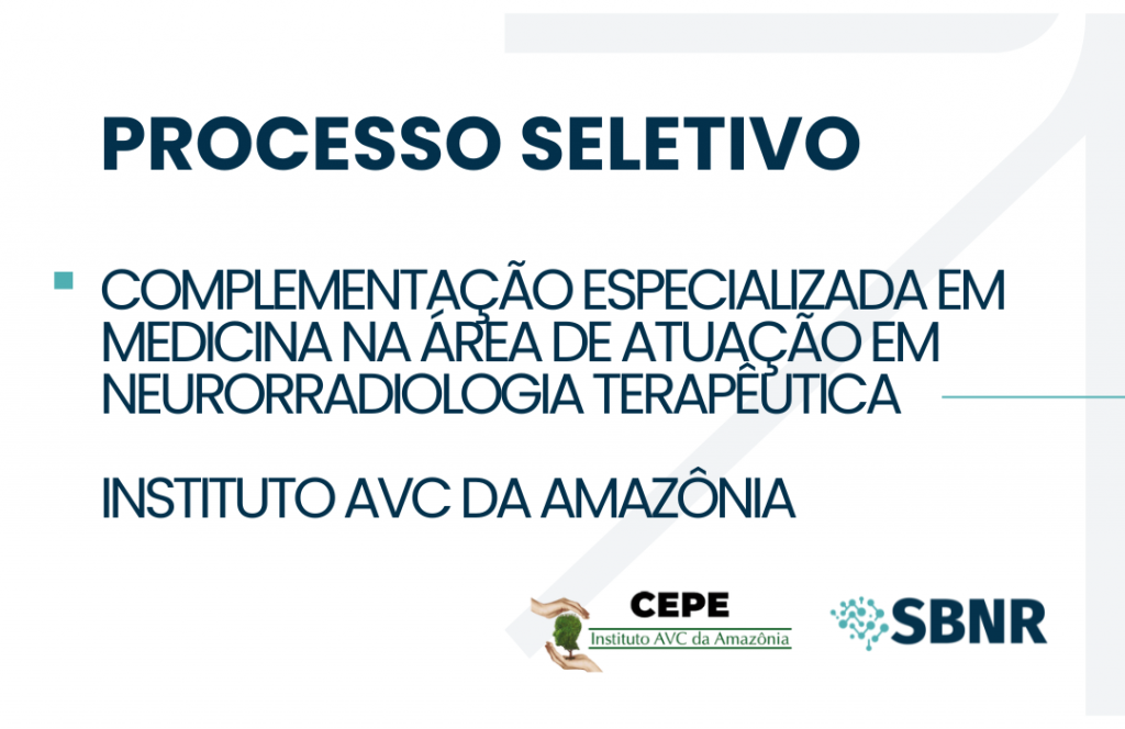 SBNR – Sociedade Brasileira de Neurorradiologia Diagnóstica e Terapêutica